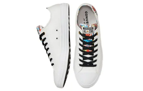 CONVERSE Chuck Taylor All Star Low 'mi Gente Capsule Bodega Run' Sneakers - White/black