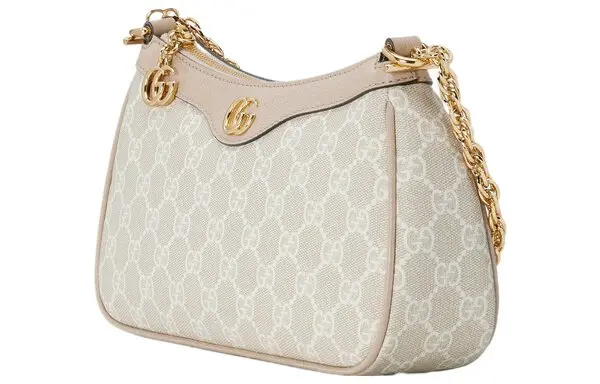 Gucci Ophidia Gg Small Handbag - Beige/white