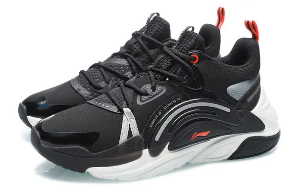 LI-NING Spark Sneakers - Black/silver
