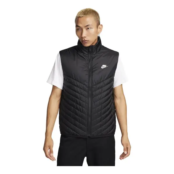 Nike Therma-fit Windrunner Midweight Puffer Vest - Black