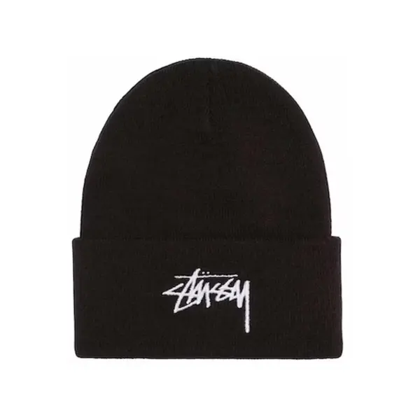 Nike X Stussy Cuff Beanie - Black/white