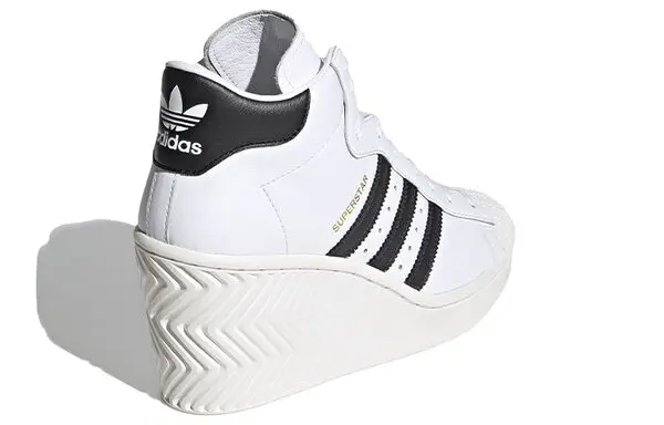 Adidas Superstar Ellure Wedge Sneakers - White/black
