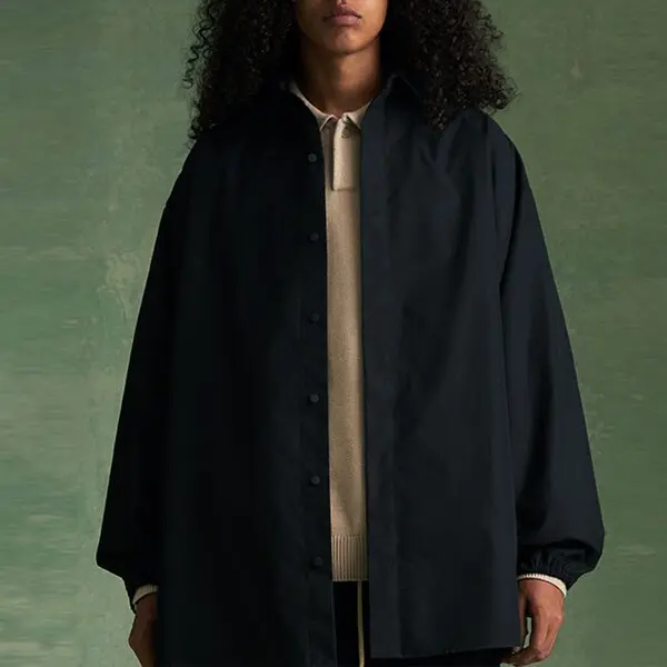 Fear Of God Fw23 Button Down Shirt 'jet