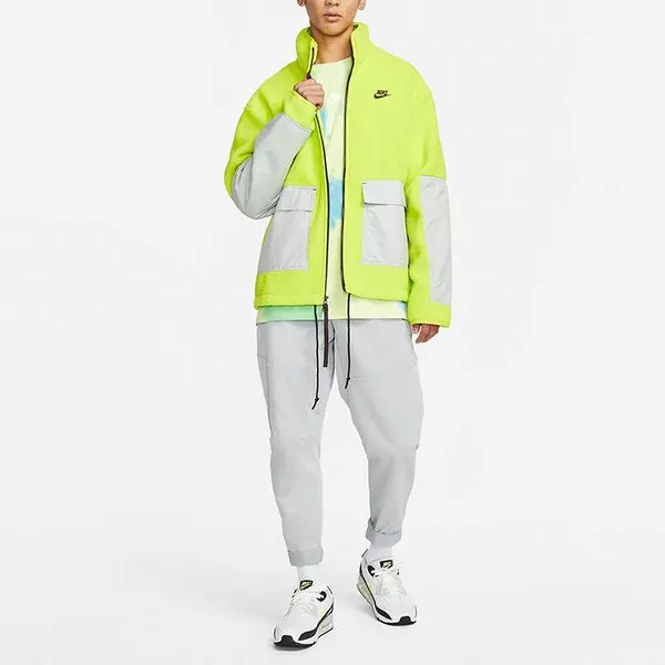 Nike Ss22 Full-length Zipper Fleece Cardigan
