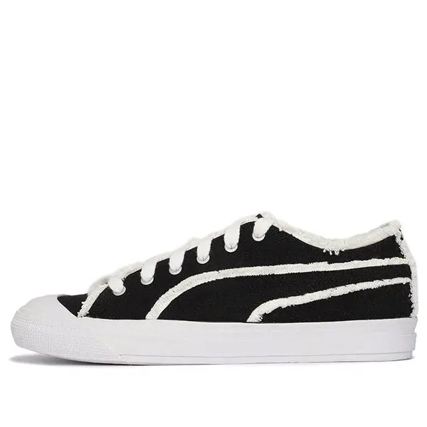 PUMA Capri Raw Cut Board Shoes - Black/white
