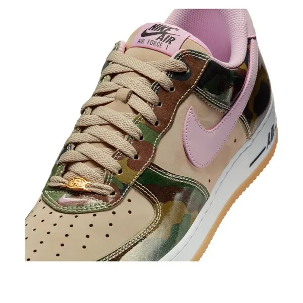Nike Force 1 Low "patent Camo Pink