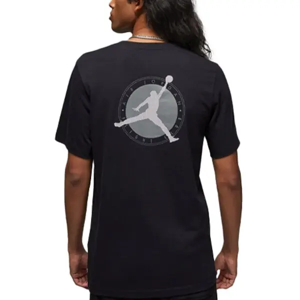 JORDAN Flight Mvp Logo T-shirt 'black - Black/multi-color