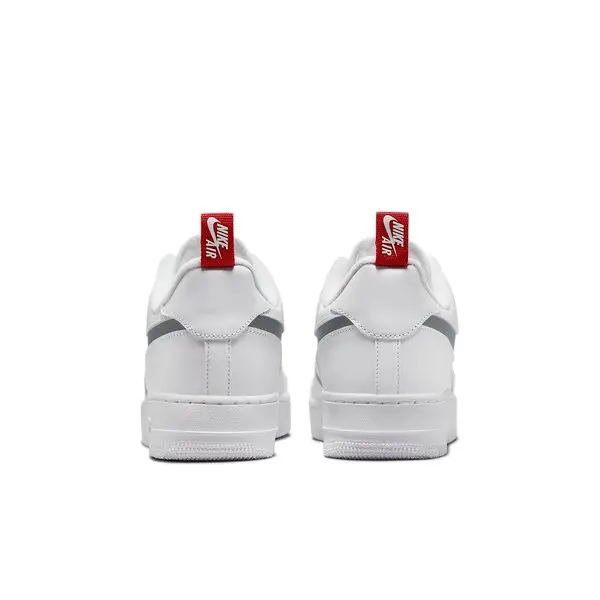 Nike Force 1 Low "cut Out Swoosh - White/red
