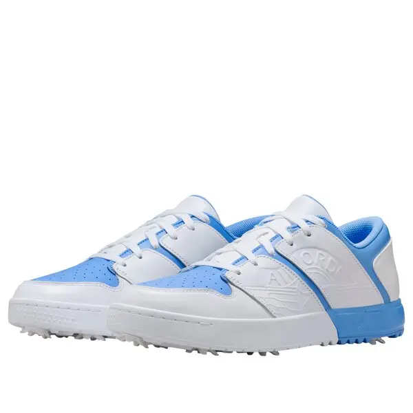 JORDAN Nu Retro 1 Low Golf 'unc' Sneakers - White/university Blue