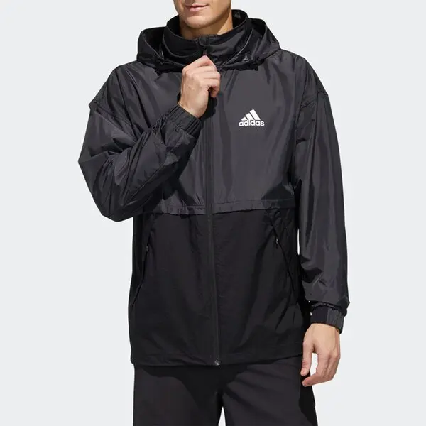 Adidas Outdoor Splicing Casual Sports Jacket