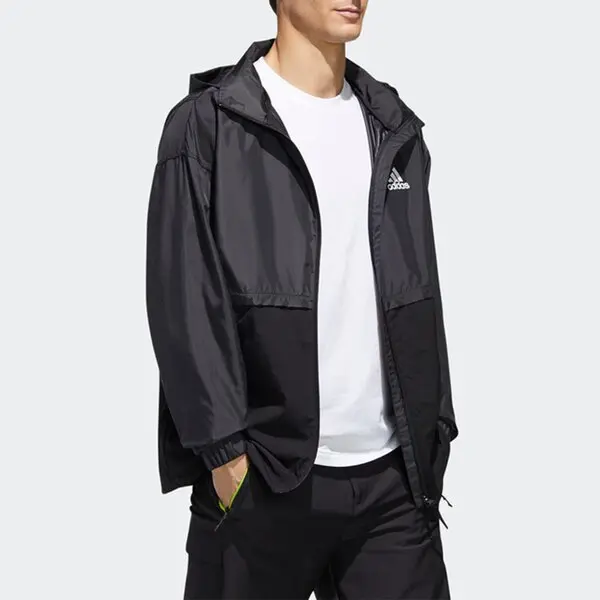 Adidas Outdoor Splicing Casual Sports Jacket