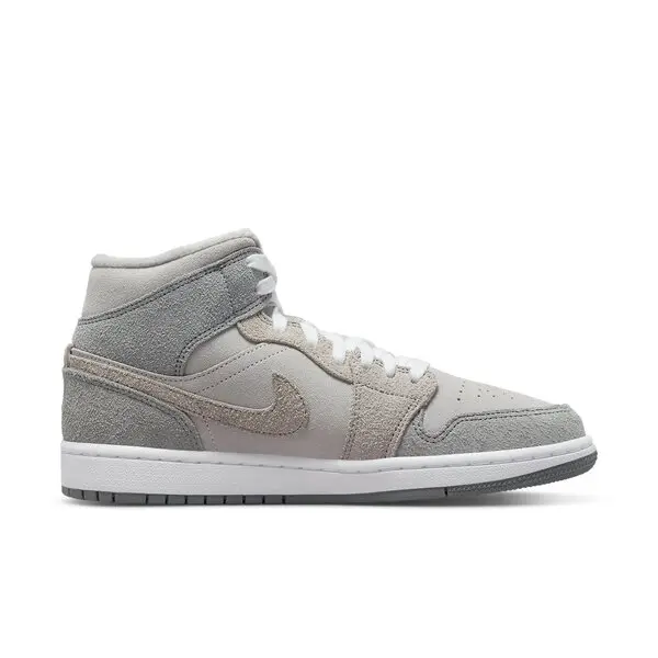 JORDAN Air 1 Mid Se Particle Sneakers - Grey