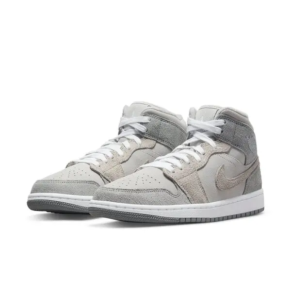 JORDAN Air 1 Mid Se Particle Sneakers - Grey