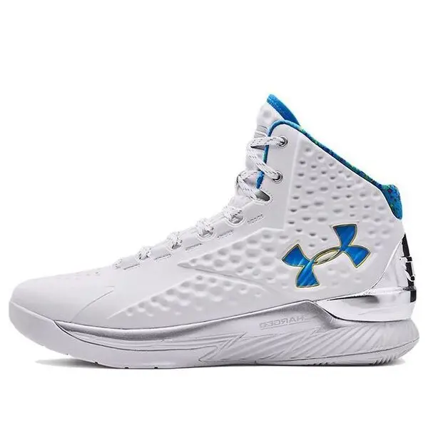 Under Armour Curry 1 'splash Party' Basketball Sneakers - White/blue
