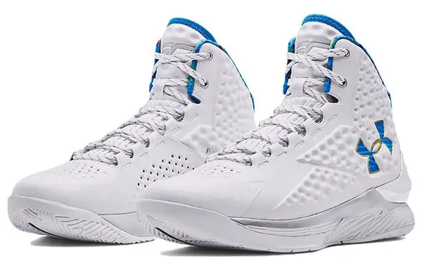 Under Armour Curry 1 'splash Party' Basketball Sneakers - White/blue