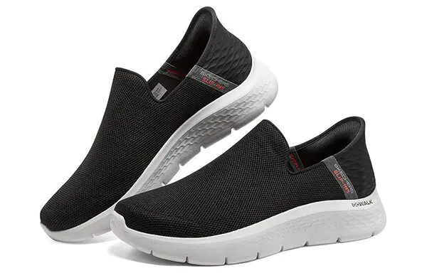 Sketchers Go Walk Flex Slip-ins Athletic Shoes - Black/grey