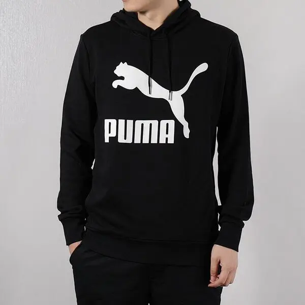 PUMA Large Logo Drawstring Hoodie
