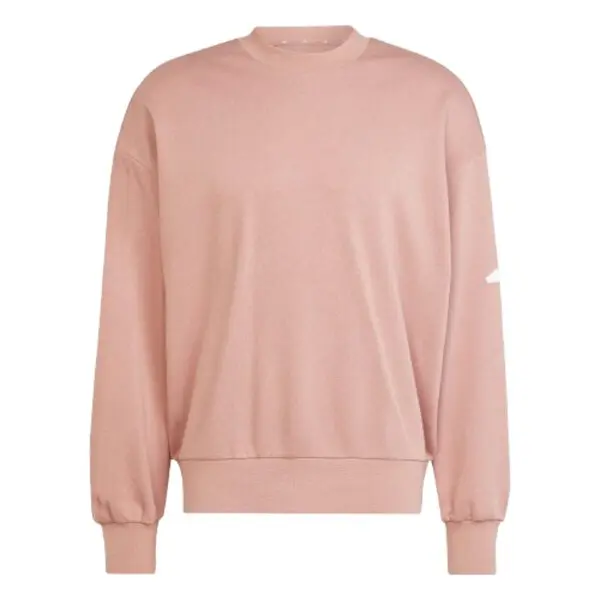 Adidas Loose Fit 3-bar Logo Sweatshirt - Pink