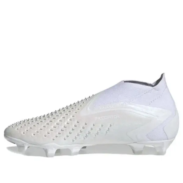 Adidas Predator Accuracy+ Fg 'pearlized Pack' Soccer Cleats - Cloud White/cloud White/cloud White