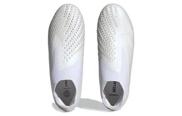 Adidas Predator Accuracy+ Fg 'pearlized Pack' Soccer Cleats - Cloud White/cloud White/cloud White