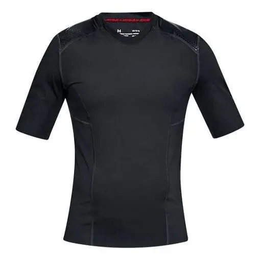 Under Armour Perpetual Superbase 1/2 Sleeve T-shirt - Black