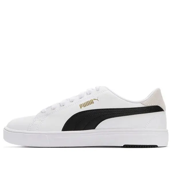 PUMA Serve Pro Lite Low Top Sneakers - White/black