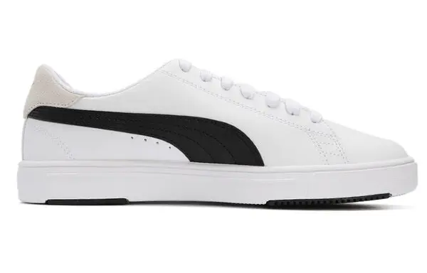 PUMA Serve Pro Lite Low Top Sneakers - White/black