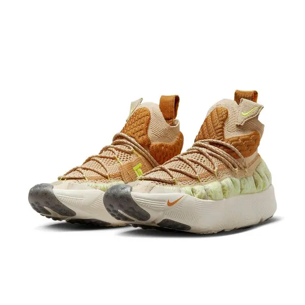Nike Ispa Sense Flyknit High Top Sneakers - Tan