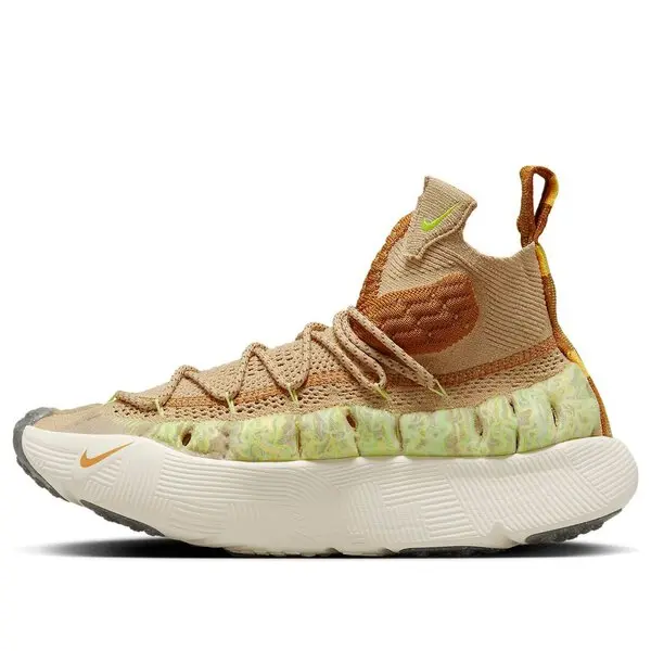 Nike Ispa Sense Flyknit High Top Sneakers - Tan