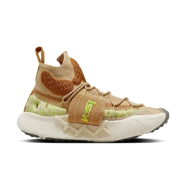 Nike Ispa Sense Flyknit High Top Sneakers - Tan