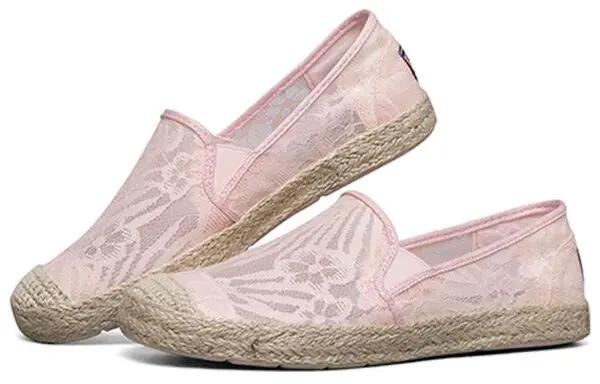 Sketchers Bobs Plush Flexpadrille Espadrille Slip-on Shoes - Pinkred