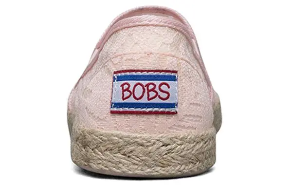 Sketchers Bobs Plush Flexpadrille Espadrille Slip-on Shoes - Pinkred