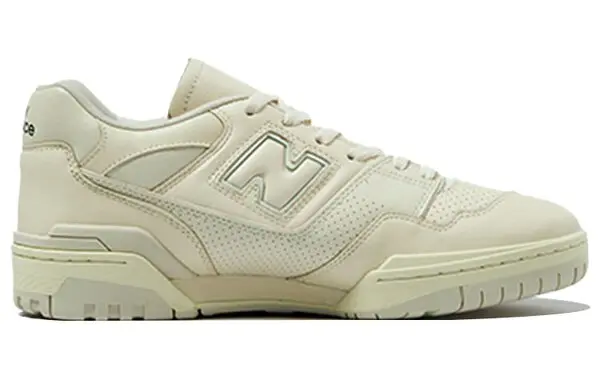 NEW BALANCE X Auralee 550 Low Top Sneakers - Ecru/pistachio