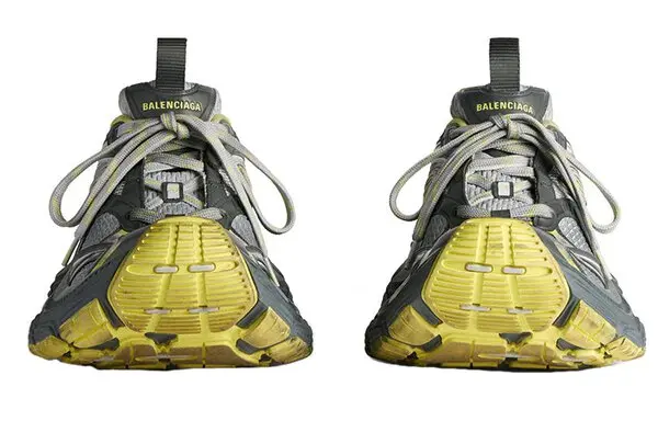 Balenciaga 10xl Sneaker - Grey/yellow