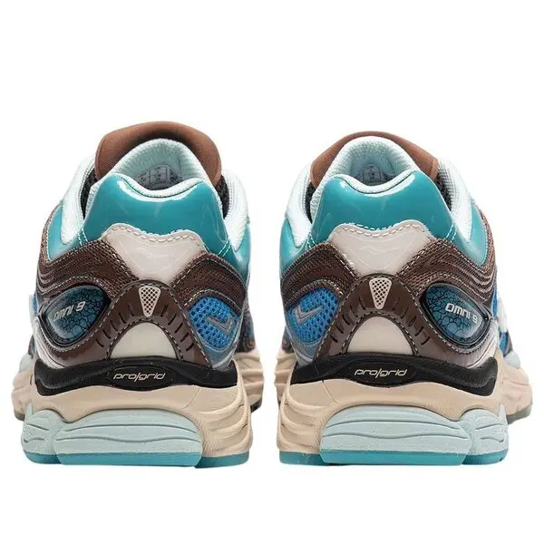 Saucony X Footpatrol Pro Grid Omni Sneakers - Blue/brown