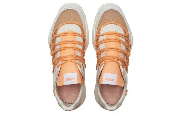 PUMA Lace Rider T Sneakers - White/orange