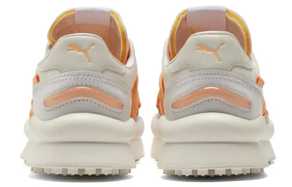 PUMA Lace Rider T Sneakers - White/orange