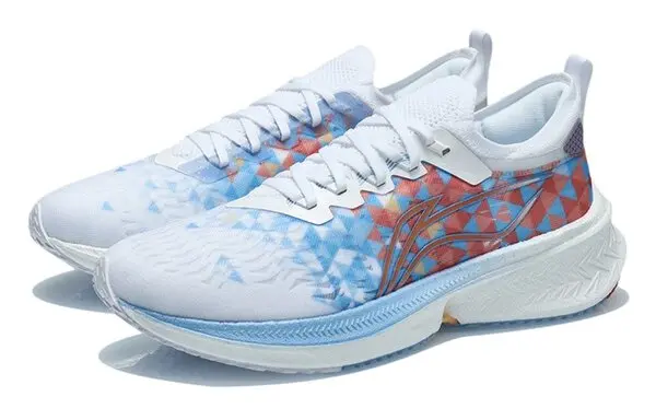 LI-NING Feidian Discovery Sneakers - White/blue/red