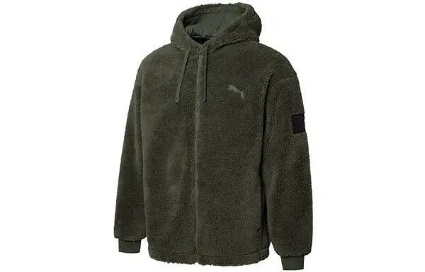 PUMA Lambswool Hooded Jacket