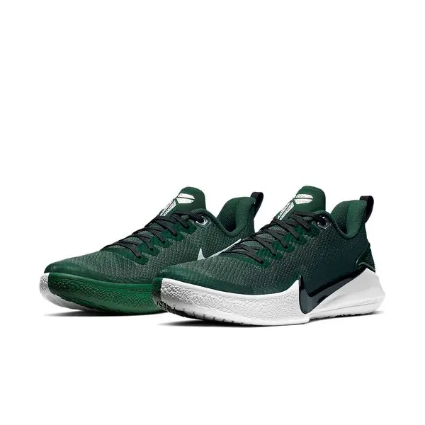 Nike Mamba Focus Tb Basketball Sneakers - Dark Green/white