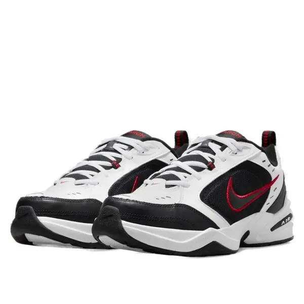 Nike Monarch Iv Extra Wide Athletic Sneakers - Black/white/red