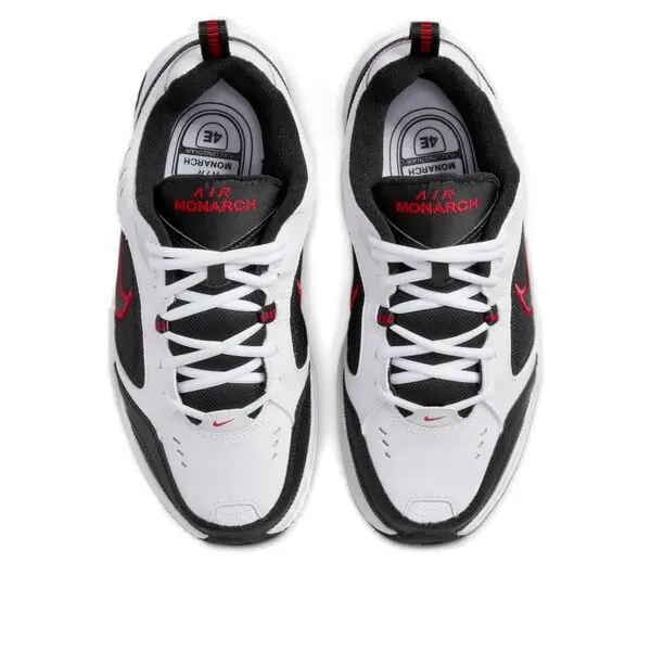 Nike Monarch Iv Extra Wide Athletic Sneakers - Black/white/red