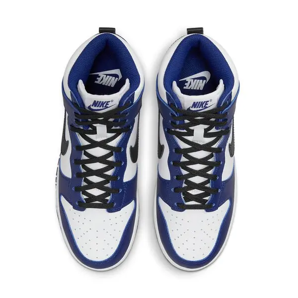 Nike Dunk High Sneakers - White/blue