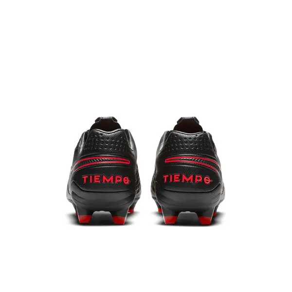 Nike Tiempo Legend Pro Fg Athletic Sneakers - Black/red
