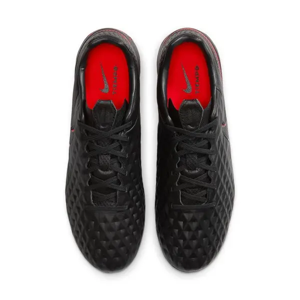 Nike Tiempo Legend Pro Fg Athletic Sneakers - Black/red