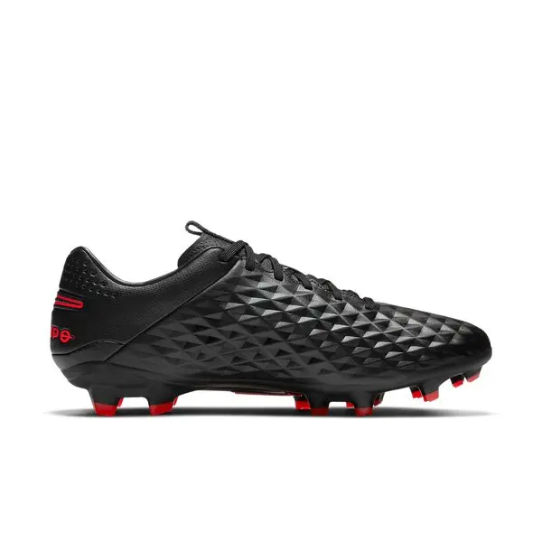 Nike Tiempo Legend Pro Fg Athletic Sneakers - Black/red