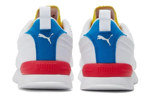 PUMA R78 Sneakers - White/red/blue