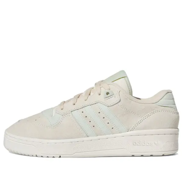 Adidas Rivalry Low "cream White Green - Cream White/light Green