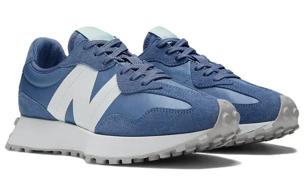 NEW BALANCE 327 "night Sky Mit" Low Top Sneakers - Blue/white