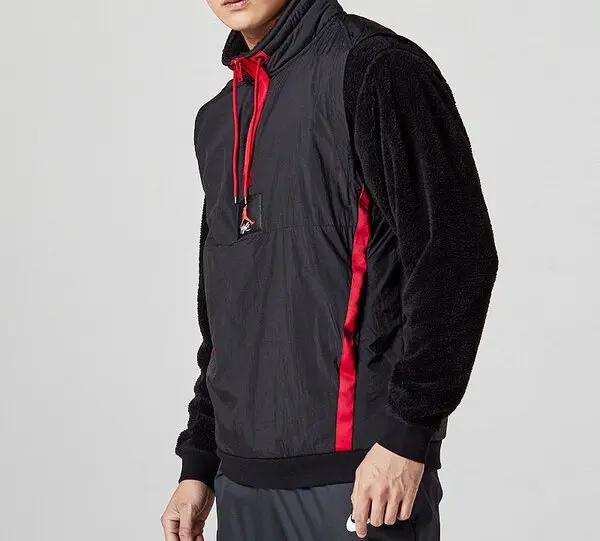 JORDAN Air Sports Pullover Fleece Lined Jacket